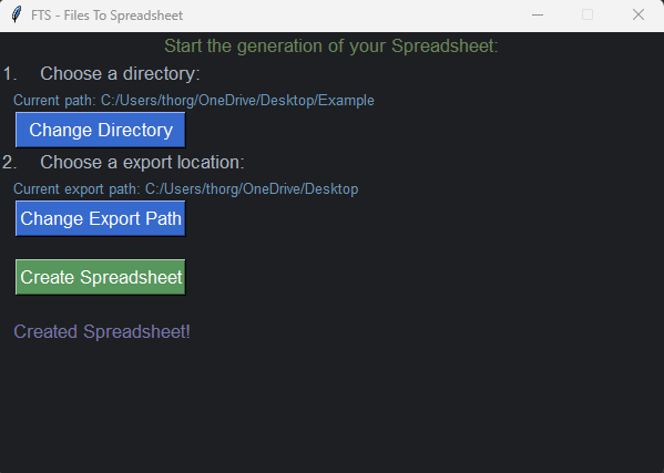 GitHub - ThorgeHamprecht/FTS-Filestructure_to_Excel-Spreadsheet ...