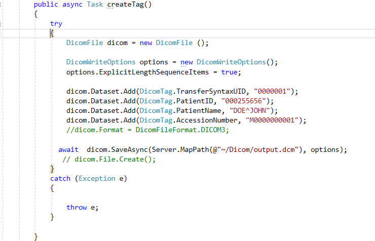 Creating New Dicom File · Issue 653 · Fo Dicomfo Dicom · Github 