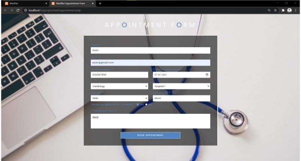 GitHub - umairsayed/MedNet: A web application to ease the process of doctor and patient ...