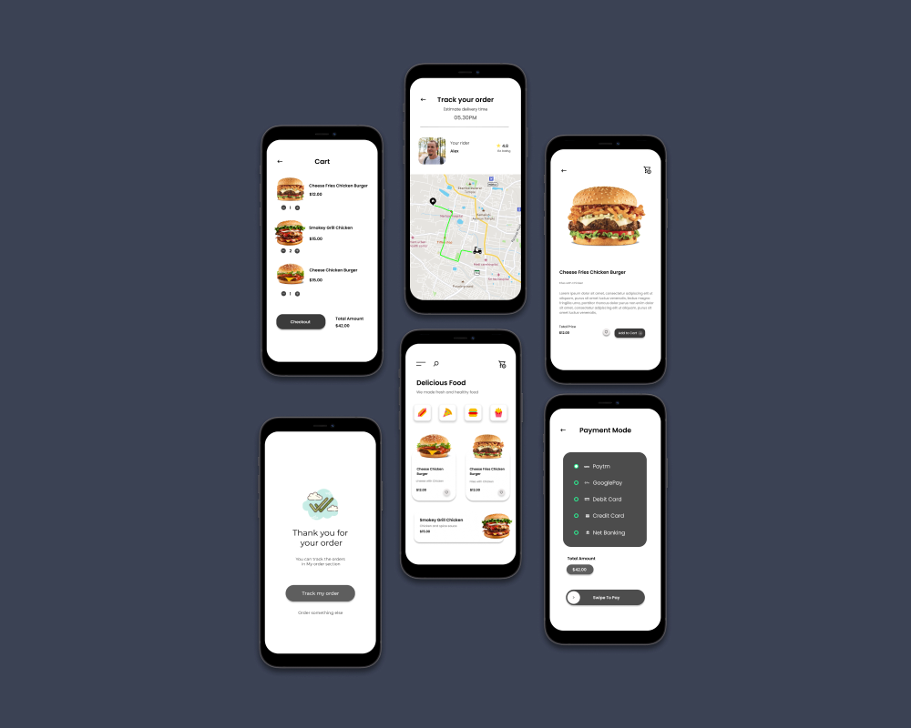 GitHub - kuttyprem/Fooddelivery-UI: Here is the process of food delivery App UI for Iphone 11 pro