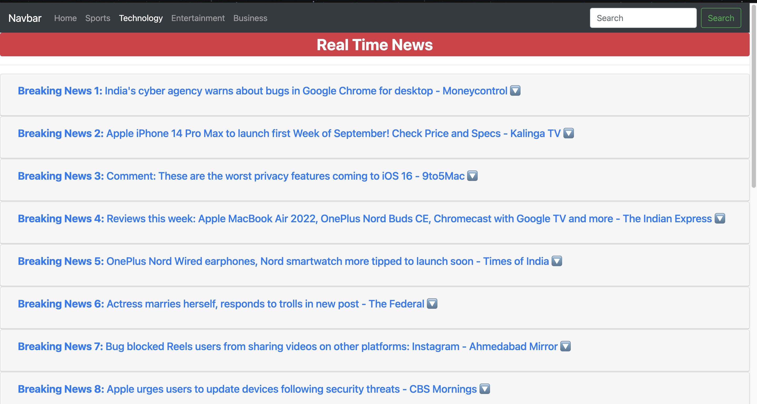 GitHub - AshwinSheoran02/News-Website-using-APIs: News Website using APIs