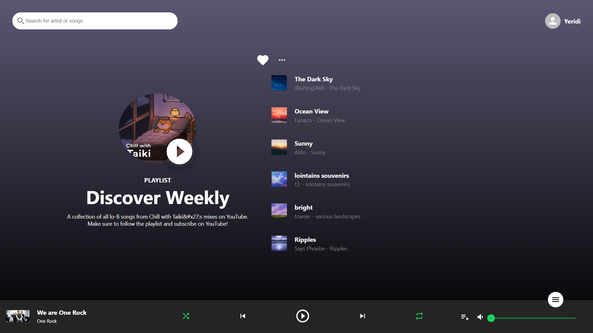 GitHub - YCrhis/MySpotify: This is my custom spotify app