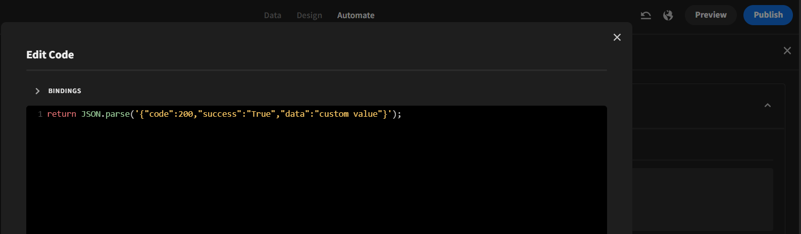 Return Custom Value For Automation By Webhook · Issue 8653 · Budibasebudibase · Github
