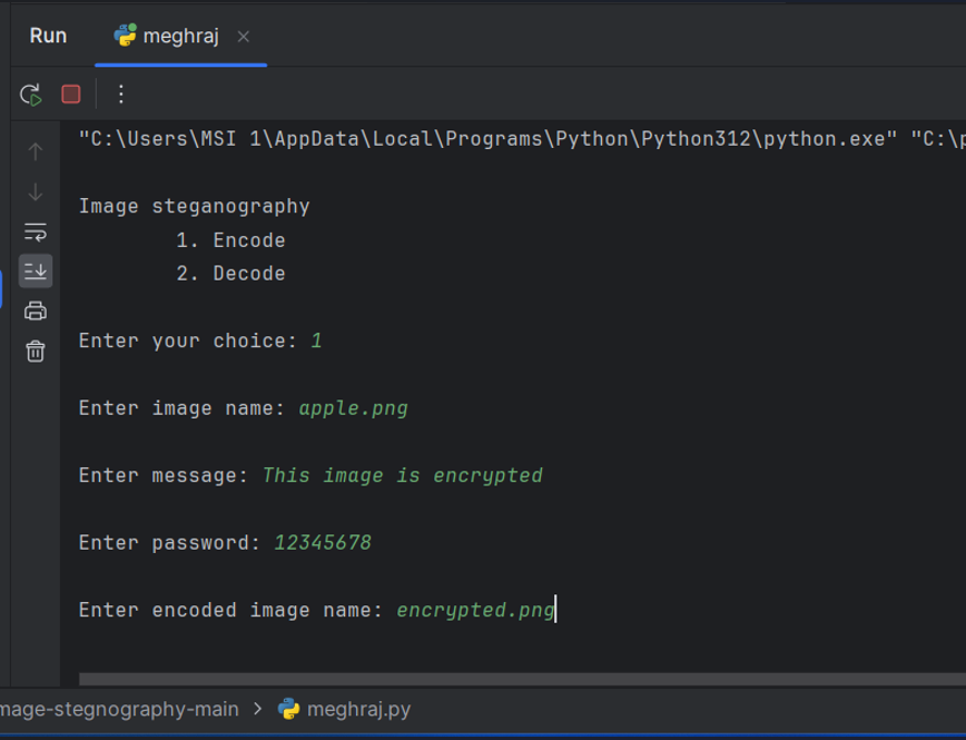 Github Megh212image Steganography Using Lsb Technique This Repository Houses A Python 4519
