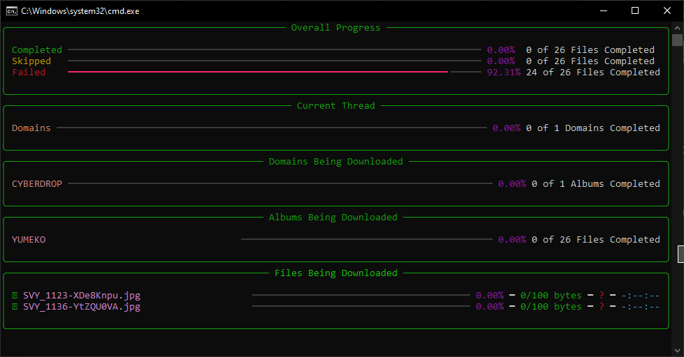 [BUG] CyberDrop Downloader does not download · Issue #359 · Jules-WinnfieldX/CyberDropDownloader ...