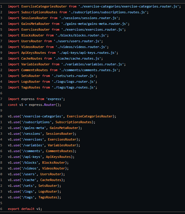 Would love a README update for non-linear architecture examples · Issue #5029 · expressjs ...