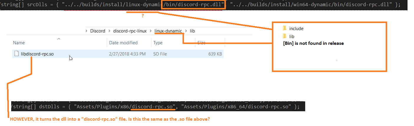 Linux release missing /bin/ · Issue #157 · discord/discord-rpc · GitHub