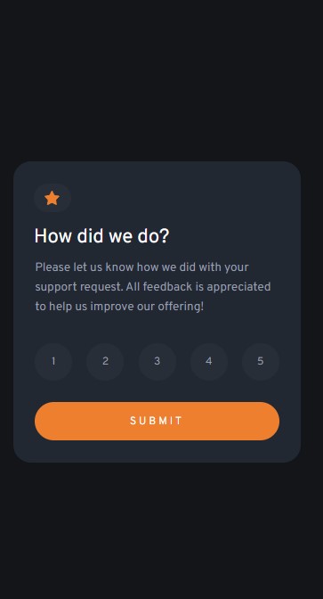 GitHub - Tahik/Interactive-Rating-Component