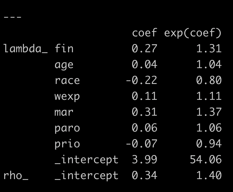 Force rho >0 for WeibullAFT model when model_ancillary=False · Issue #794 · CamDavidsonPilon ...