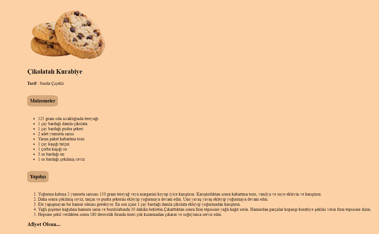 GitHub - suedacicekli/Tarif: Kurabiye Tarifi
