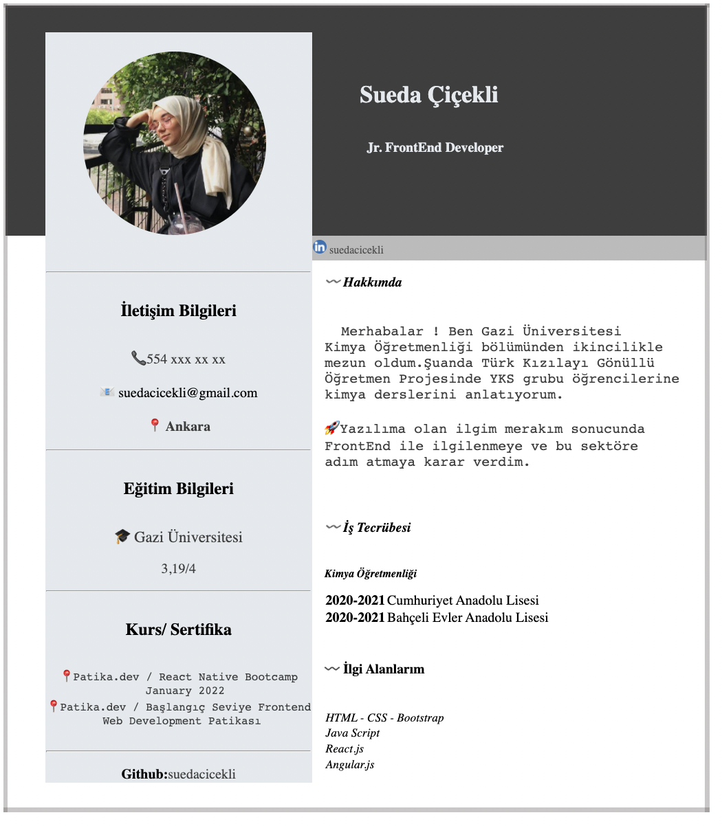 GitHub - suedacicekli/Web-Tasarim-Kursu---BELTEK: My homework for the ...