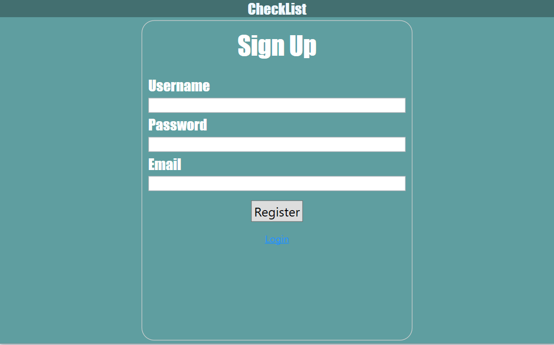 GitHub - AndyJL1999/CheckListApp: A wpf app that alllows users to create checklists.