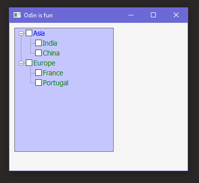GitHub - kcvinker/Winforms: A simple GUI library for Odin programming language.