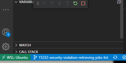 Debugger doesn't stop cleanly · Issue #132095 · microsoft/vscode · GitHub