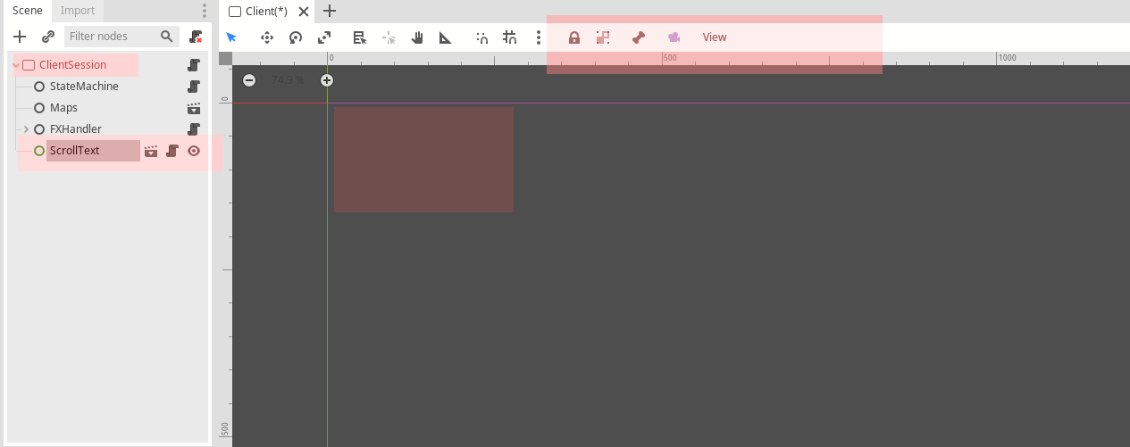 Editor toolbar is bugged and control children handles are invisible ... Editor toolbar is bugged and control children handles are invisible ...