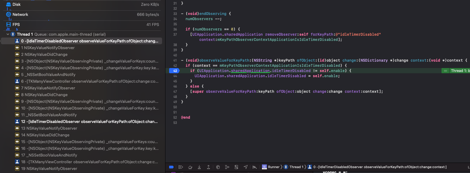 Infinite loop ,crashed on iOS · Issue #155 · creativecreatorormaybenot/wakelock · GitHub
