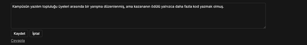 refactor: add spacing to buttons for comment edit · Issue #334 · kamp-us/monorepo · GitHub