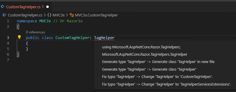 VS Code: Using quick actions does not show using directivity. · Issue #2322 · OmniSharp ...