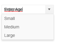[Combobox, Autocomplete] Floating label is overlapping the input text when escape key is pressed ...