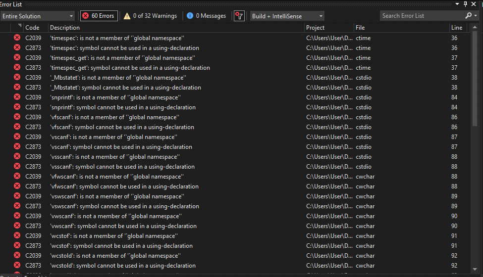 Can't build static library on Visual Studio 2022 & WDK 10.1.22000 · Issue #8 · jxy-s/stlkrn · GitHub