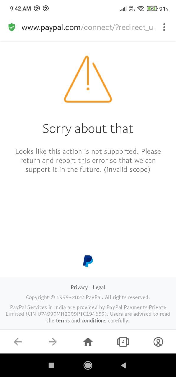 Unable to create the LSAT Token for the given Client ID: · Issue #141 · paypal/android-checkout ...