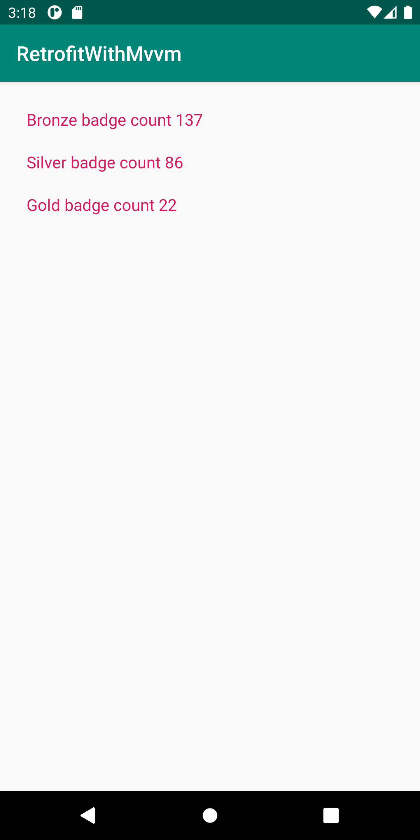 GitHub - mobileng-repo/RetrofitWithMvvm: retrofit with MVVM demo project