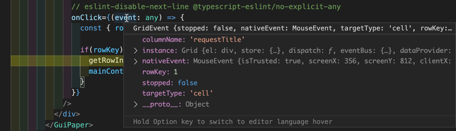@toast-ui/react-grid 에서 TypeScript 적용방안에 문의드립니다. · Issue #1369 · nhn/tui.grid · GitHub