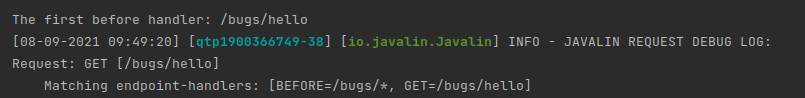 Default before handler in route group is not triggered by base route · Issue #1380 · javalin ...