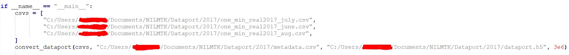 Dataport converter broken / remove from NILMTK? · Issue #873 · nilmtk/nilmtk · GitHub