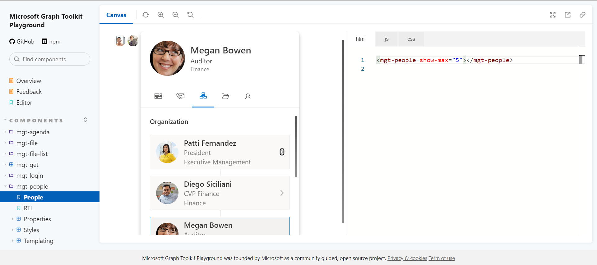 [Accessibility] [Microsoft Graph Toolkit Playground-mgt-agenda-Simple]: Controls are not ...