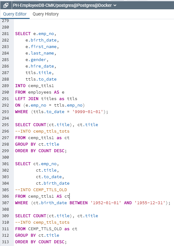 GitHub - ckeistler/Module07_Pewlett-Hackard-Analysis_SQL