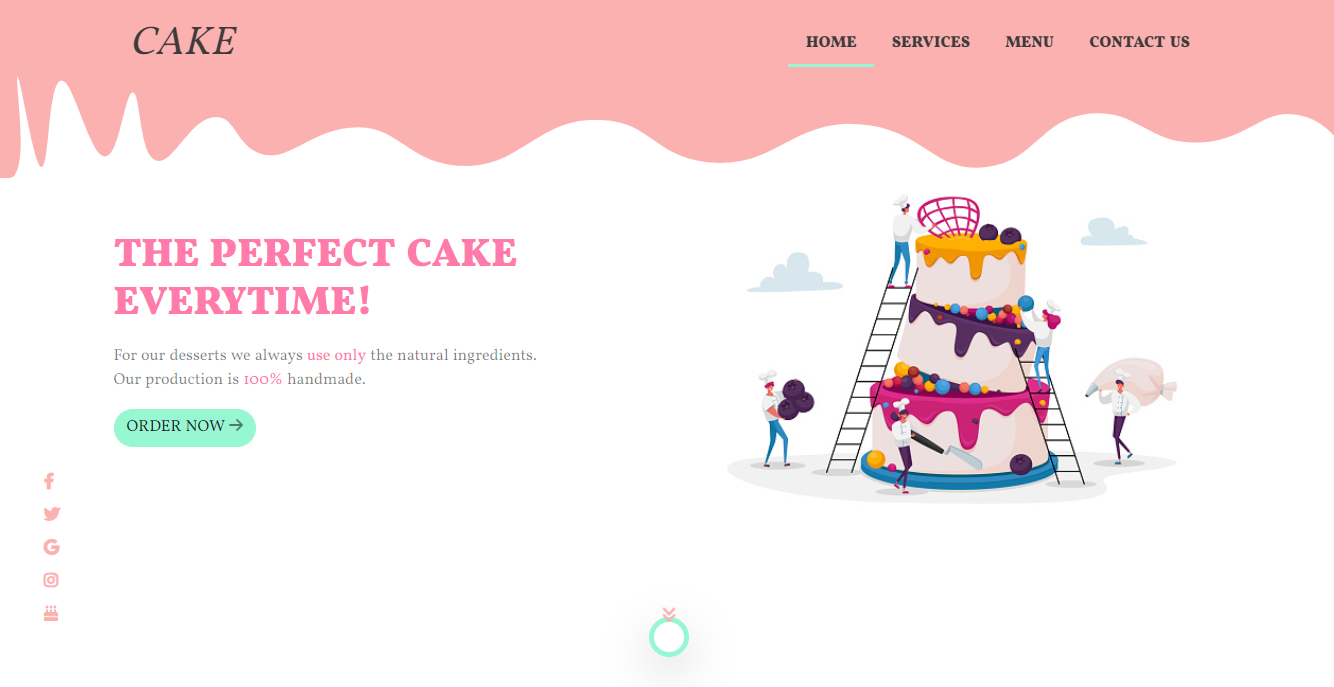 GitHub - HninHtet-99/cake-ordering-project