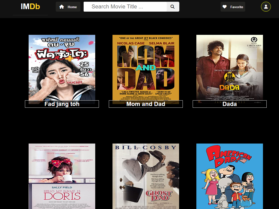 GitHub - kin6sman/imdb-Clone: This website is a clone of imdb site, a movie rating site. it is ...