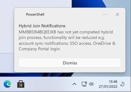GitHub - markmburns/Hybrid-Notifications: Accelerates hybrid join ...