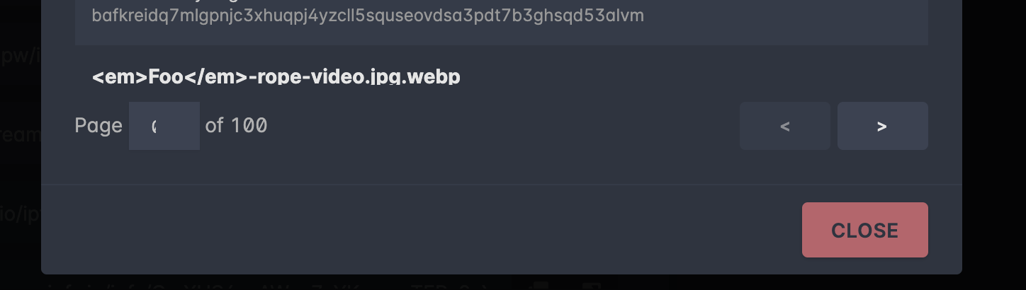 Minor ui bug: ` ` on search results · Issue #20 · opendreamnet/dreamlink.cloud · GitHub