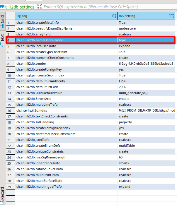 Topping Exporter: ili2db setting "nameByTopic" not taken into account · Issue #764 · opengisch ...