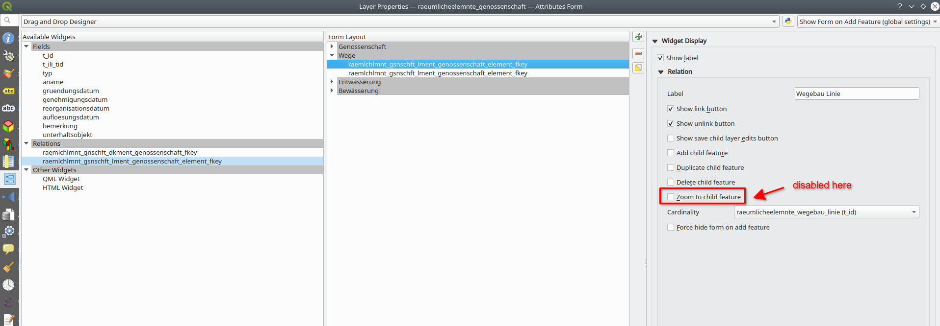 Make more buttons in relation editor configurable · Issue #37718 · qgis/QGIS · GitHub