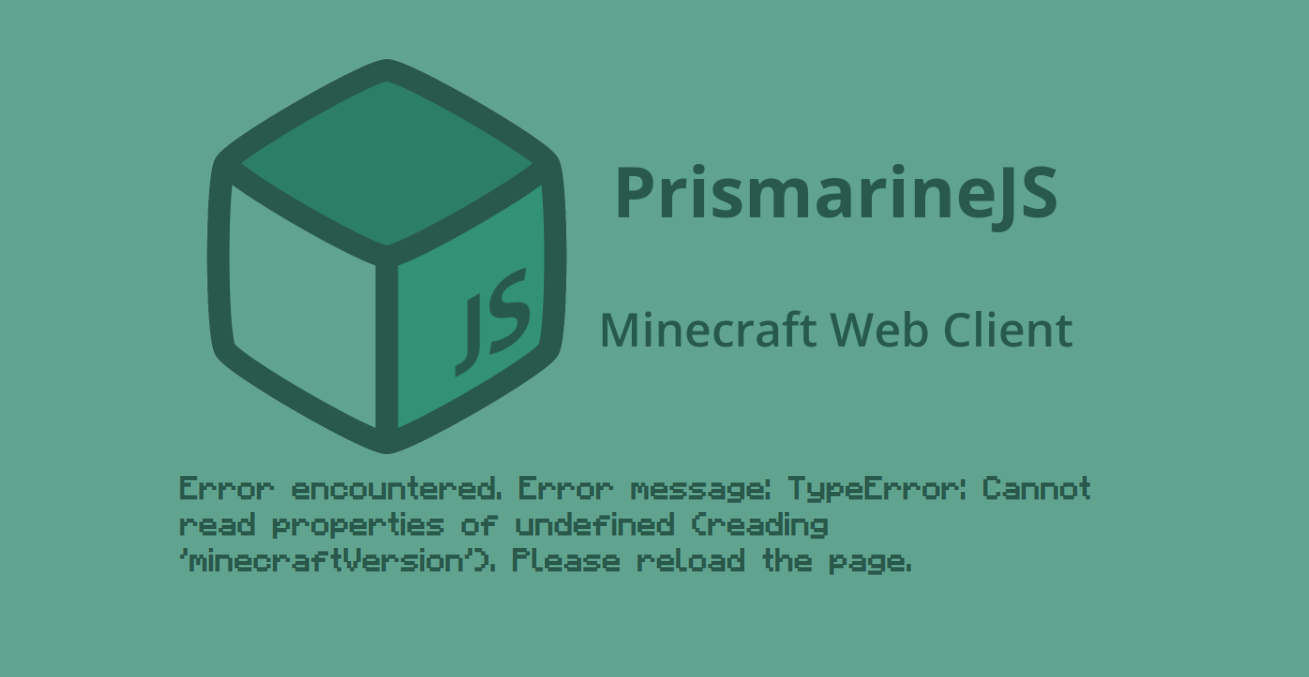 Error when connecting to aternos server · Issue #283 · PrismarineJS/prismarine-web-client · GitHub