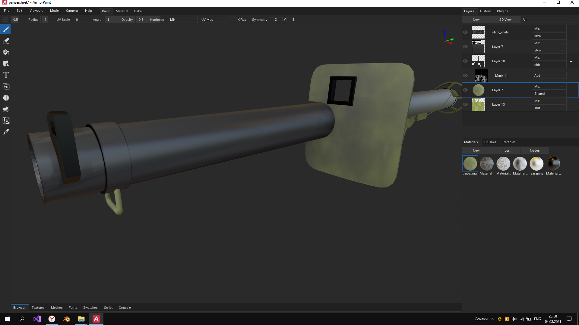 when you save the project, the fill layers turn into painting layers · Issue #1080 · armory3d ...