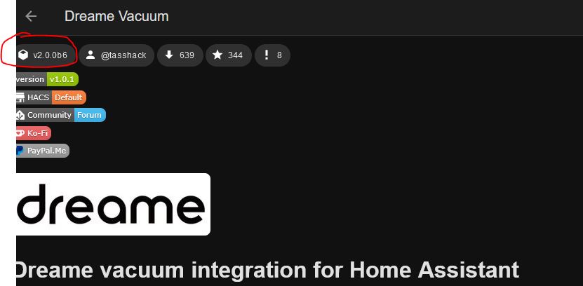 The setup wizard could not be loaded: Unknown error. · Issue #247 · Tasshack/dreame-vacuum · GitHub