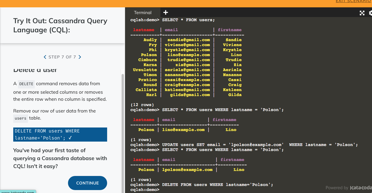 [HW] Sandip Roy · Issue #465 · datastaxdevs/workshop-introduction-to-nosql · GitHub