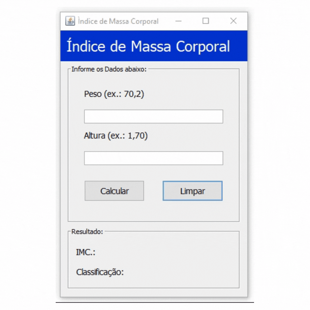 GitHub - EndiJean/Calculadora-Massa-Corporal-IMC: Calculadora Massa Corporal-IMC- desenvolvida ...