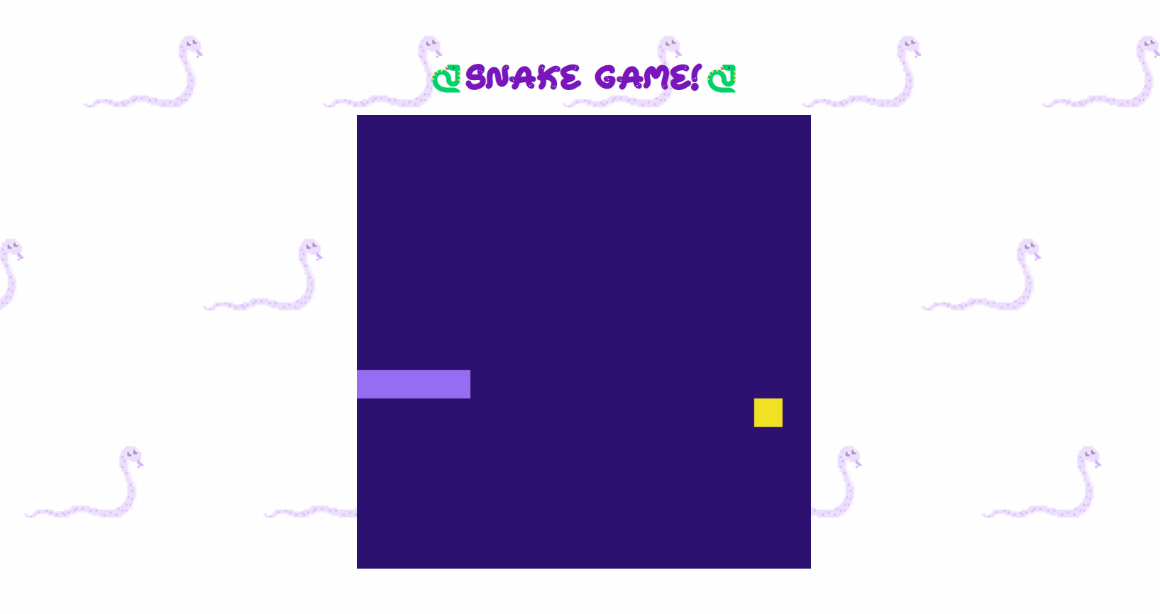 GitHub - jacksonMarcelinoFreitas/snakeGame: Game developed during Dio's bootcamp