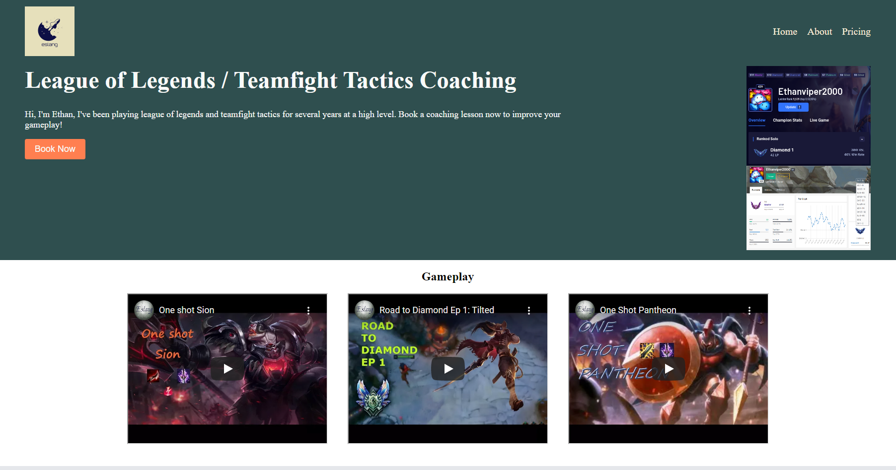 GitHub - eslang50/landing-page