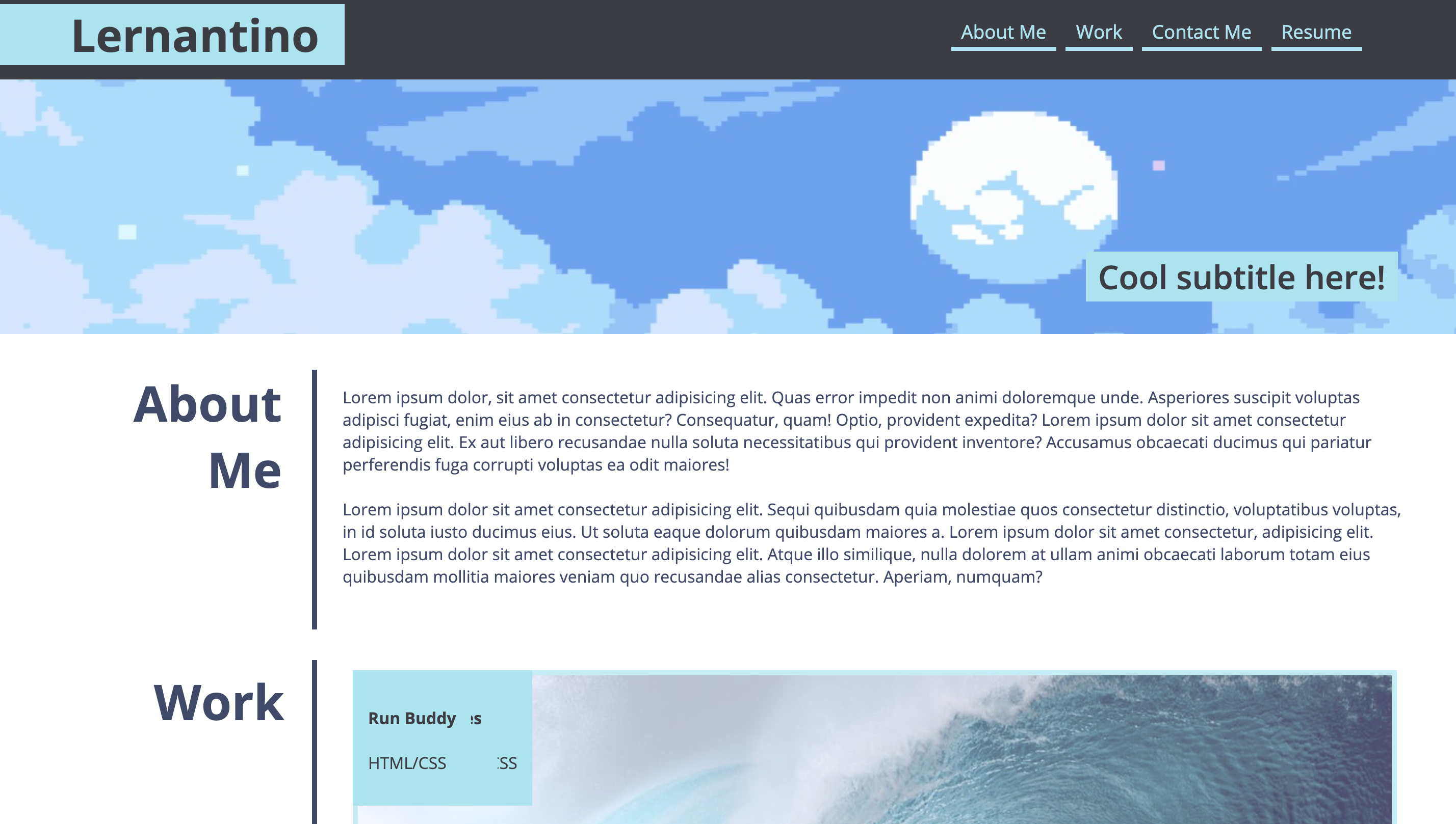 GitHub - mado8/portfolio-draft: Creating a web application to showcase ...