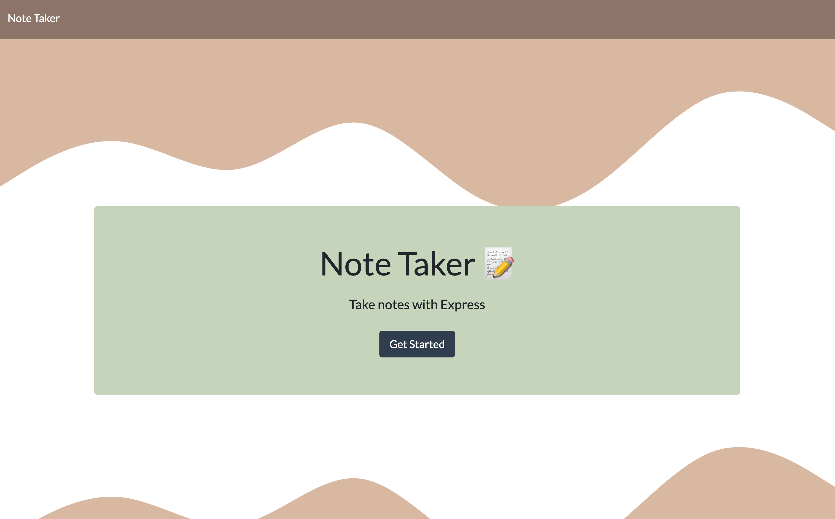 GitHub - mado8/note-taker: modyifying a codebase to add server side functionalities to a note ...
