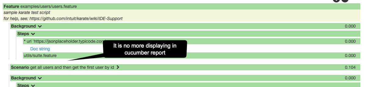 How to hide secret data present in karate-config.js getting shown in cucumber report. · Issue ...