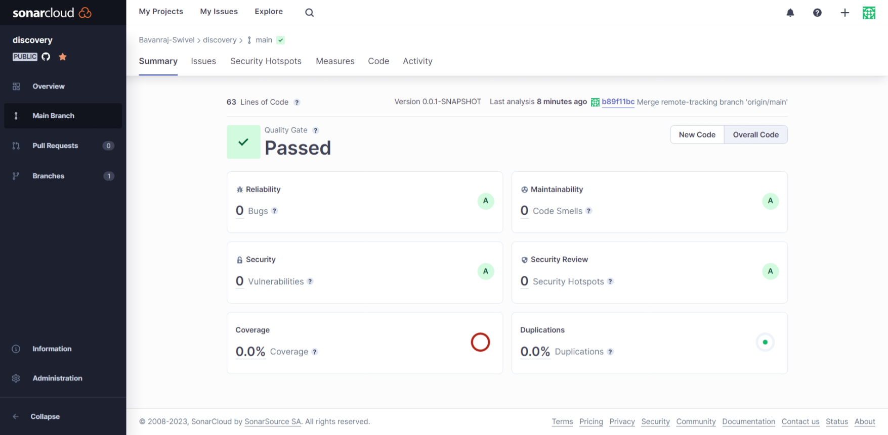 GitHub - bavanraj-swivel/hill-top-discovery