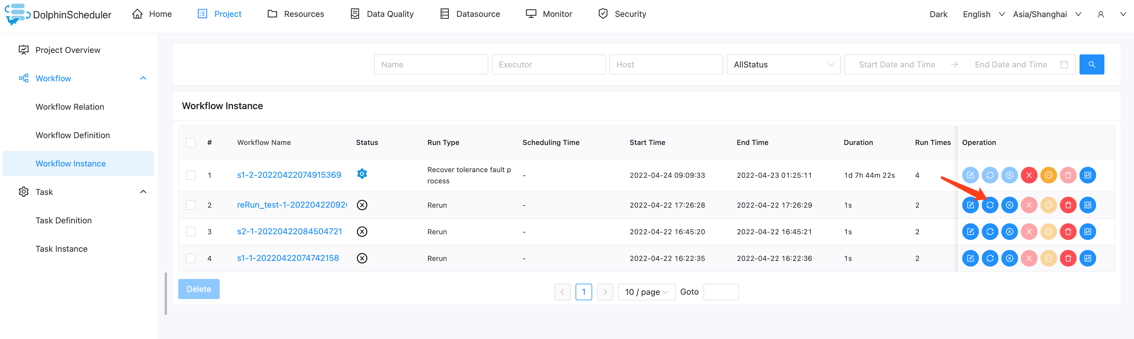 Bug Workflow Instance The Process Definition Not On Line · Issue