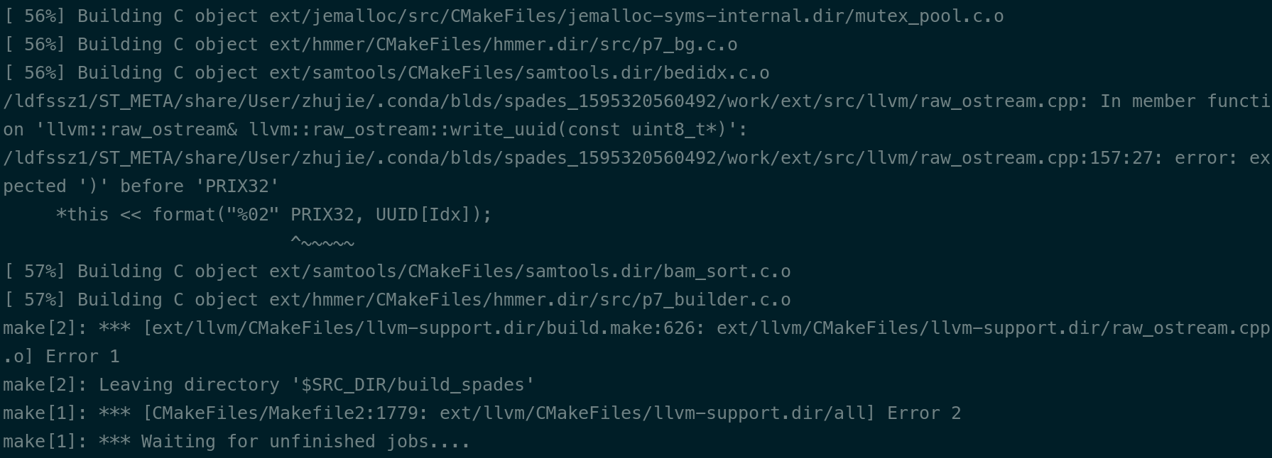 coronaSPAdes build error · Issue #547 · ablab/spades · GitHub